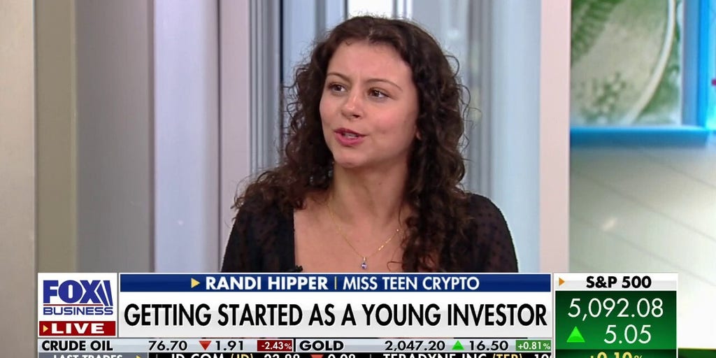 Risk is worth taking: Miss Teen Crypto | Fox Business Video
