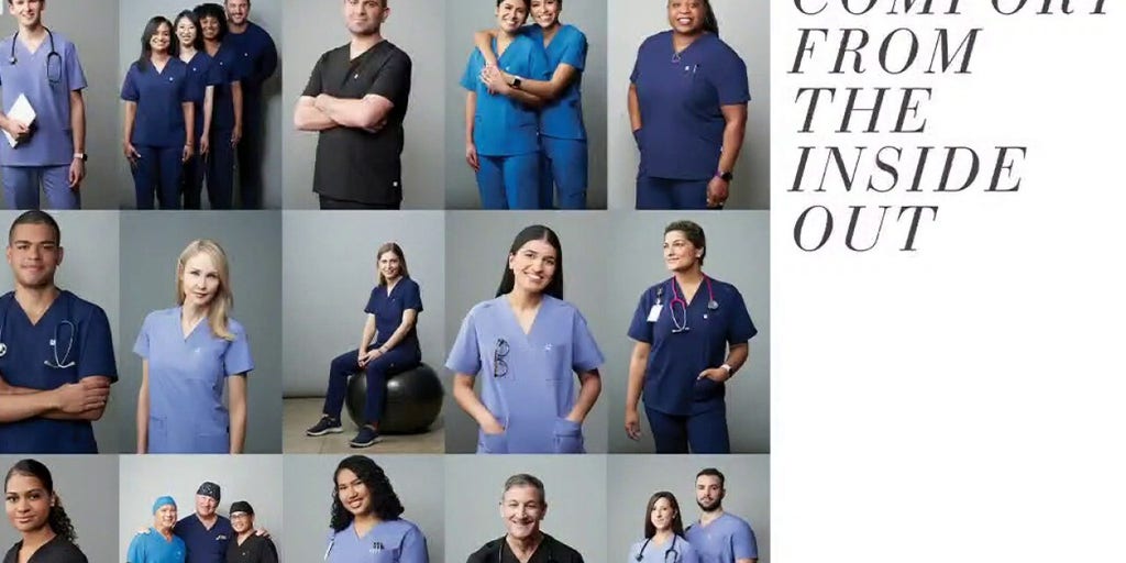 Fashion meets function with new scrubs line for health care workers ...
