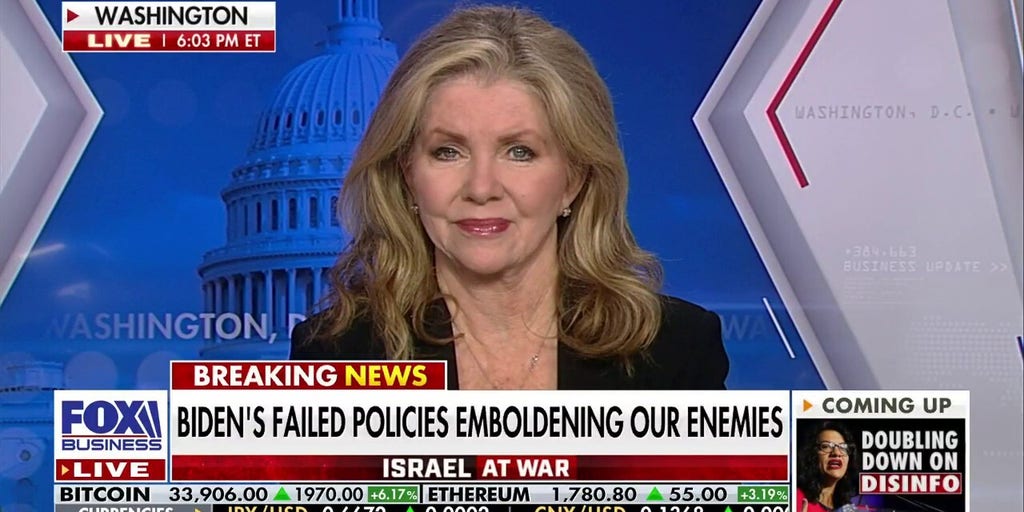 We need the admin to put more sanctions in place: Sen. Marsha Blackburn ...