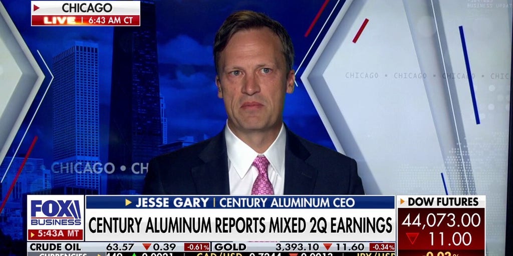 Century Aluminum CEO touts Trump tariffs as catalyst for growth | Fox ...