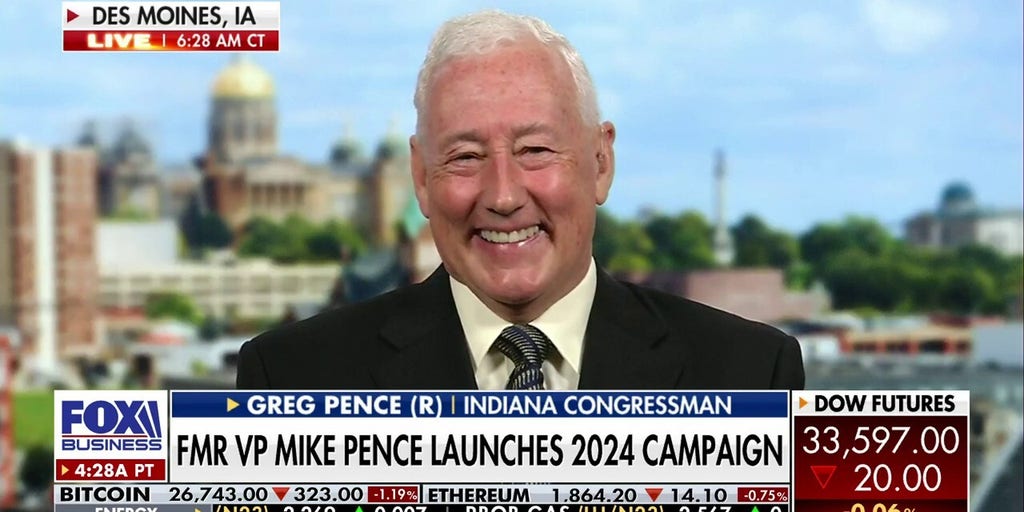 Rep. Greg Pence on brother Mike Pence's 2024 bid: Former VP 'is for the ...