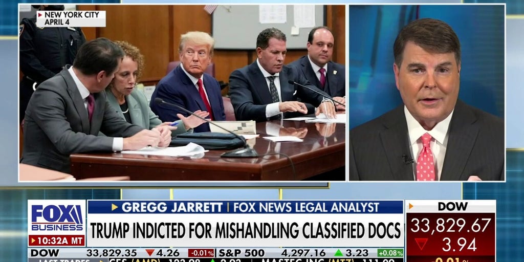 Trump's alleged crimes are very hard for DOJ to prove: Gregg Jarrett ...