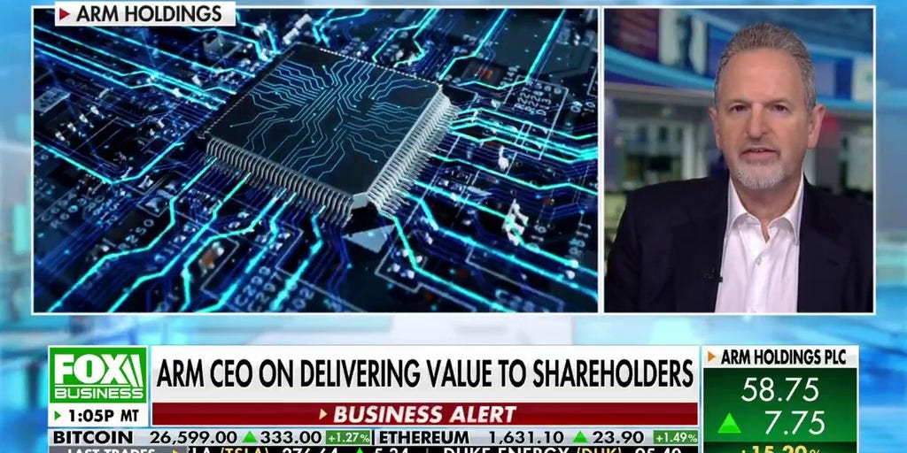 AI is already pervasive on Arm: CEO Rene Haas | Fox Business Video