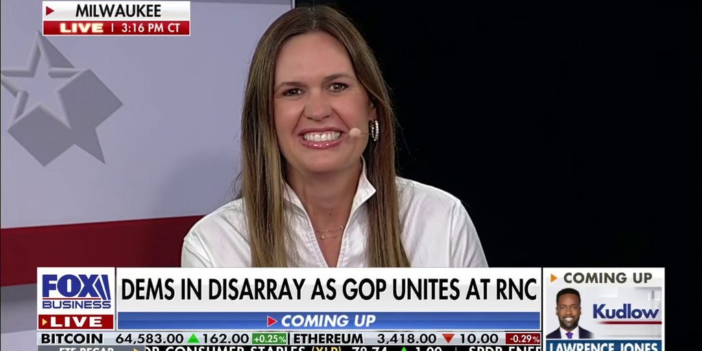 Gov. Sarah Huckabee Sanders: It was a 'surreal and powerful moment ...