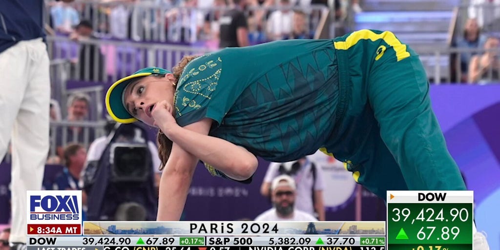 Australian breakdancer goes viral for performance at Paris Olympics ...