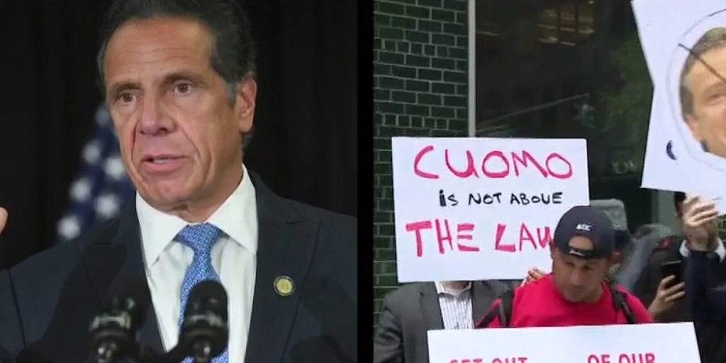Protests Grow Outside Cuomos Office After Stunning Sexual Harassment