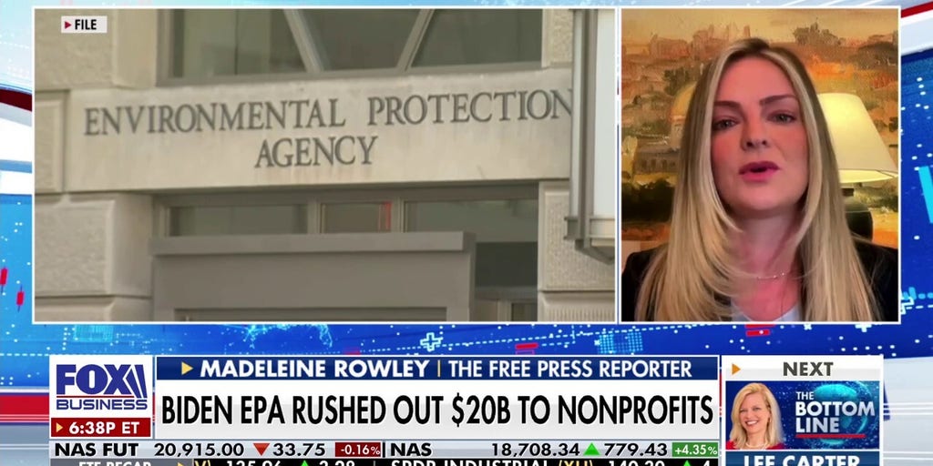 EPA 'slush fund': Biden admin doled out $20B to nonprofits, reporter ...