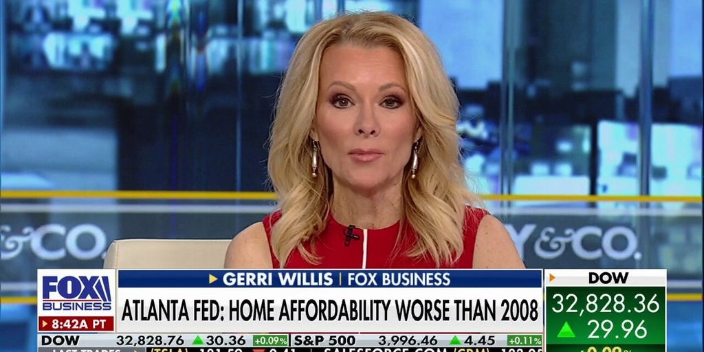 Gerri Willis: Housing affordability is worse today than the 2008 ...