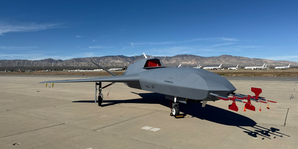 Northrop Grumman unveils 'Project Talon' autonomous aircraft | Fox Business Video