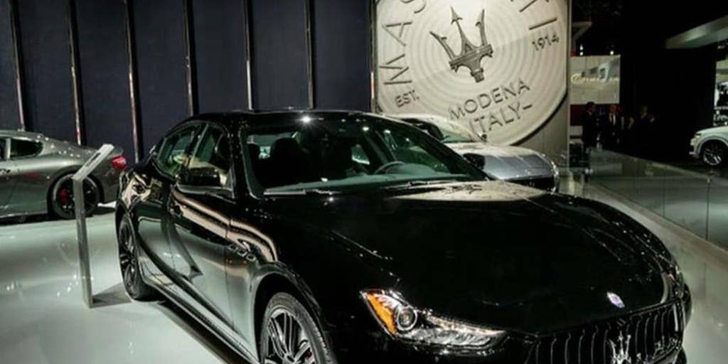 Maserati unveils special edition Ghibli 'Nerissimo' | Fox Business Video
