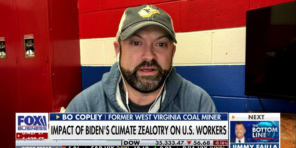 Biden is bent on driving us out of work: Former coal miner Bo Copley | Fox Business Video