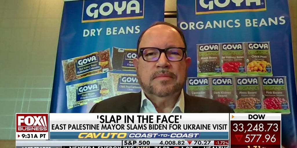 Goya Foods CEO tells East Palestine: You are not 'forgotten' | Fox ...