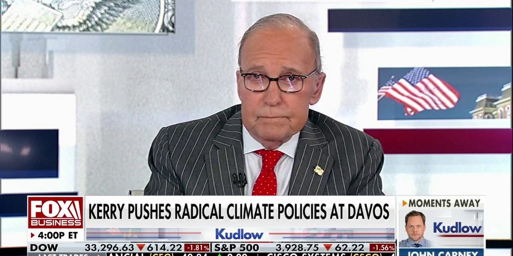 Larry Kudlow: John Kerry just went all touchy-feely, ET on us | Fox ...