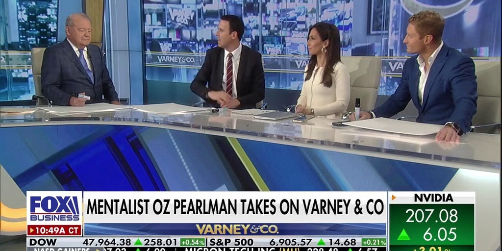 Mentalist Oz Pearlman reads Varney's mind | Fox Business Video
