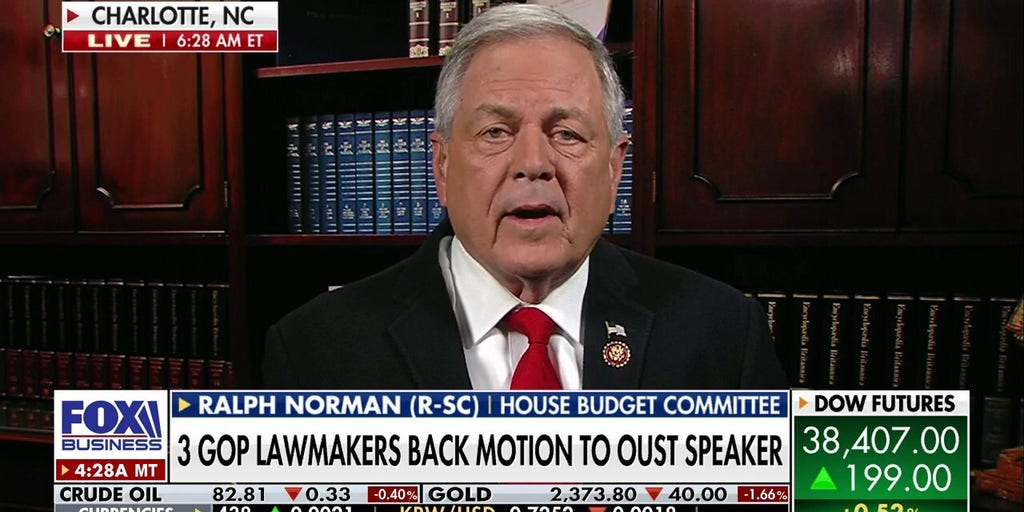 Speaker Johnson's ousting not at the top of Americans' agendas: Rep ...
