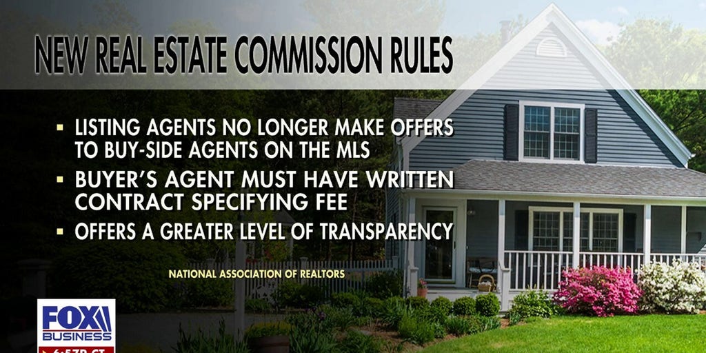 New rules on real estate commissions go into effect this summer | Fox ...