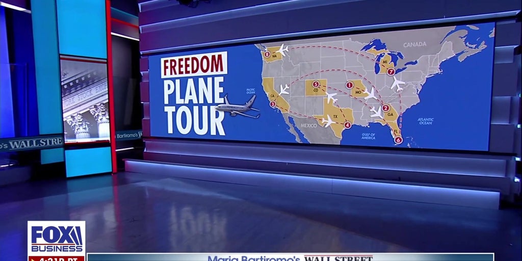 Freedom plane brings America's founding documents across the nation ...