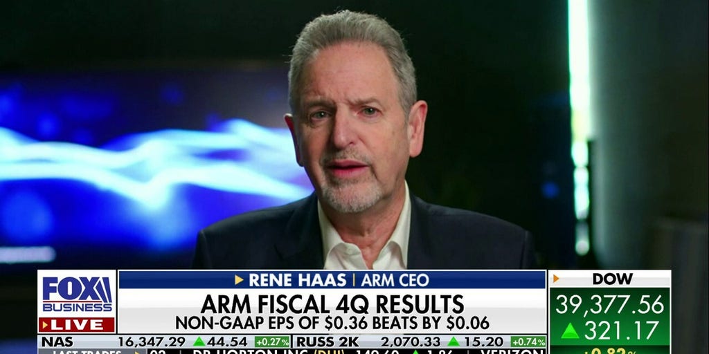 Arm CEO: Data centers are built on our products | Fox Business Video