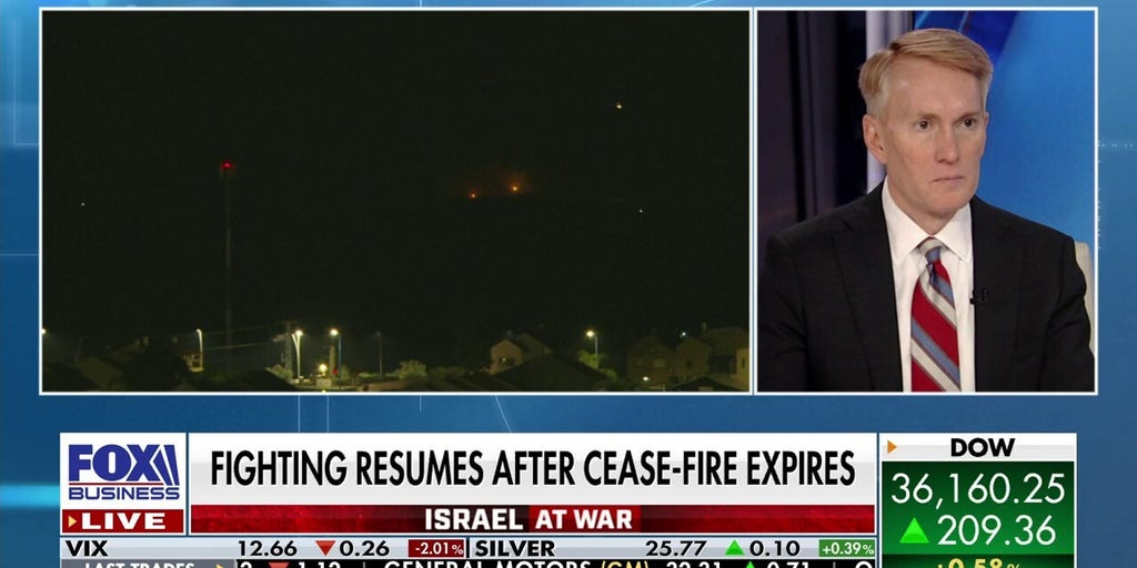 Hamas is deliberately planning attacks during cease-fire: Sen. James ...