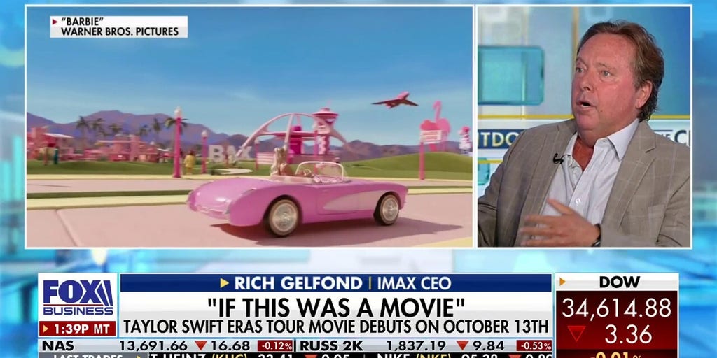 IMAX is releasing 'Barbie' with never-before-seen footage: CEO Rich ...
