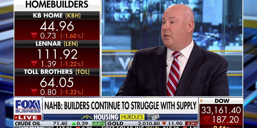 Homebuilders continue to struggle with supply: Jim Tobin | Fox Business ...