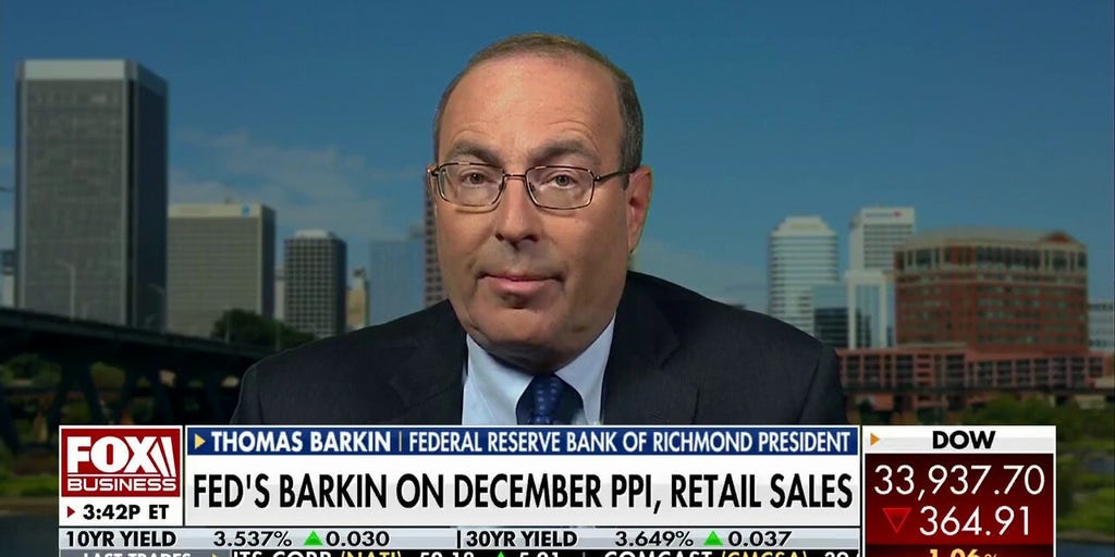 Richmond Fed's Tom Barkin: 'Very encouraging' news gives hope inflation ...