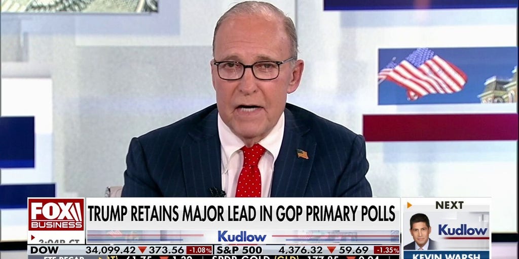 Larry Kudlow: Trump is still the frontrunner following the GOP primary ...