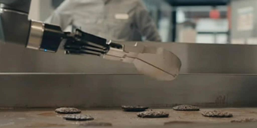 Flippy the burger flipping robot is back on the job | Fox Business Video