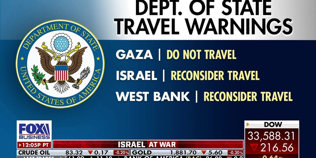 State Department announces plan to evacuate Americans from Israel | Fox ...