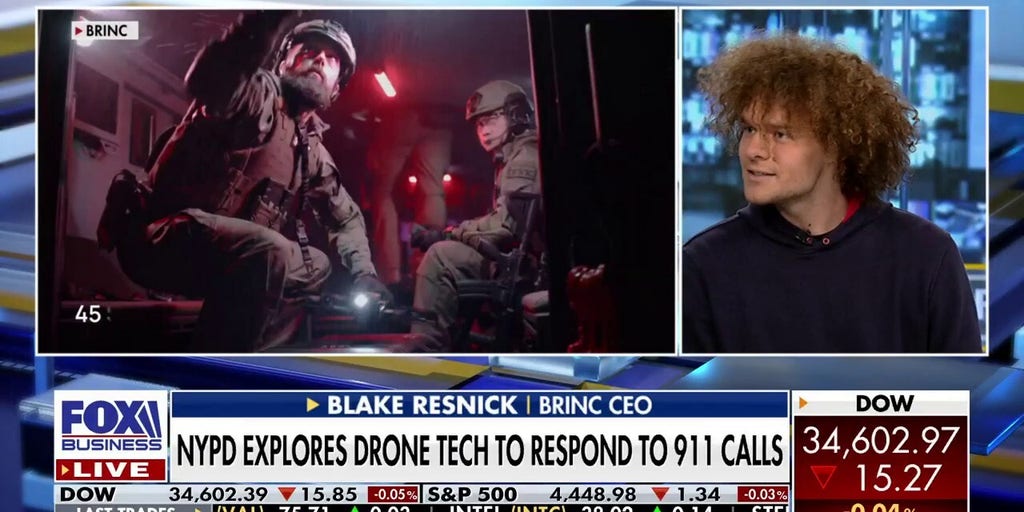 Drones answering 911 calls is the 'future of policing': Blake Resnick ...