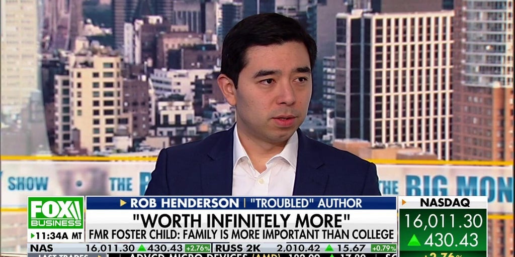 'Troubled' author Rob Henderson: We place too much emphasis on ...