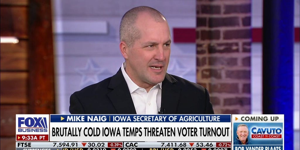 Iowa bracing for 'record low' temperatures amid caucus night: Mike Naig ...