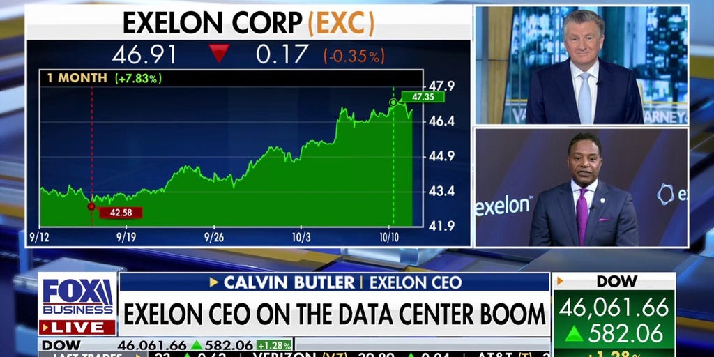 Exelon CEO dishes on data center growth amid AI boom | Fox Business Video