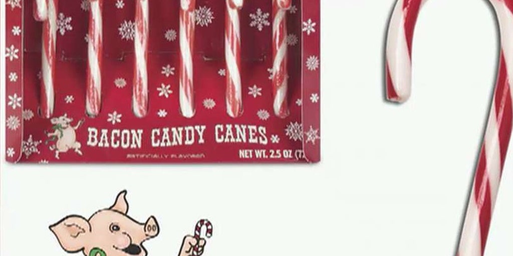 Bacon candy canes available this Christmas season | Fox Business Video