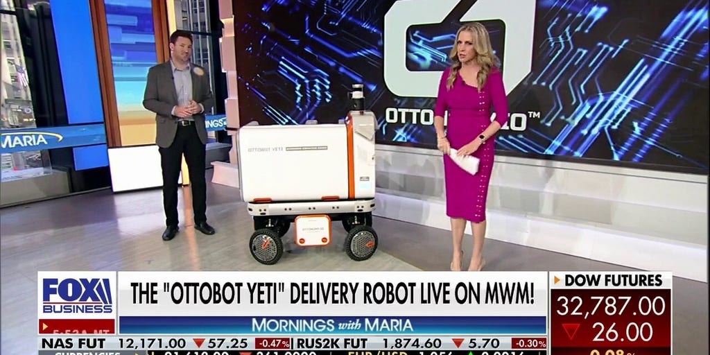 Ottonomy.IO unveils its autonomous delivery robot 'Ottobot Yeti' | Fox ...