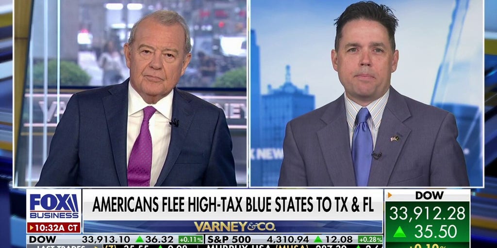 Blue state exodus 'not slowing down': Paul Chabot | Fox Business Video