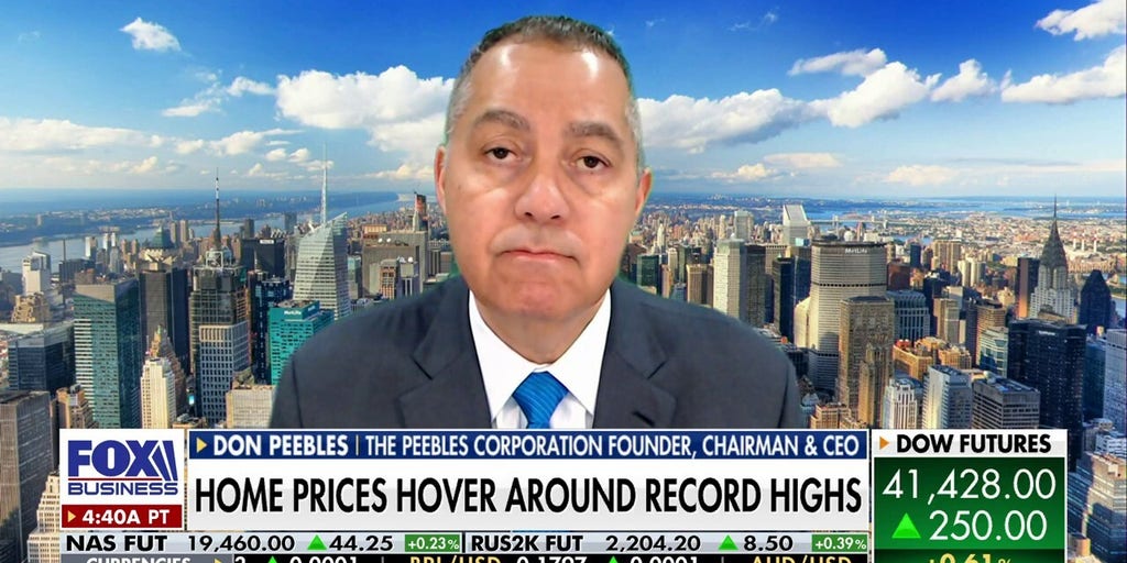 Homeownership is 'elusive' to most Americans today: Don Peebles | Fox ...