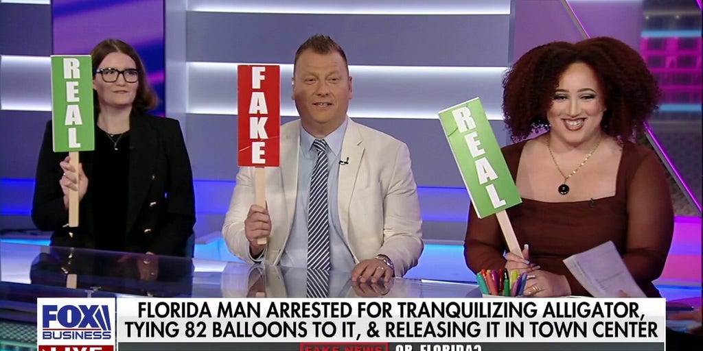Can you guess if this is fake news or Florida? | Fox Business Video