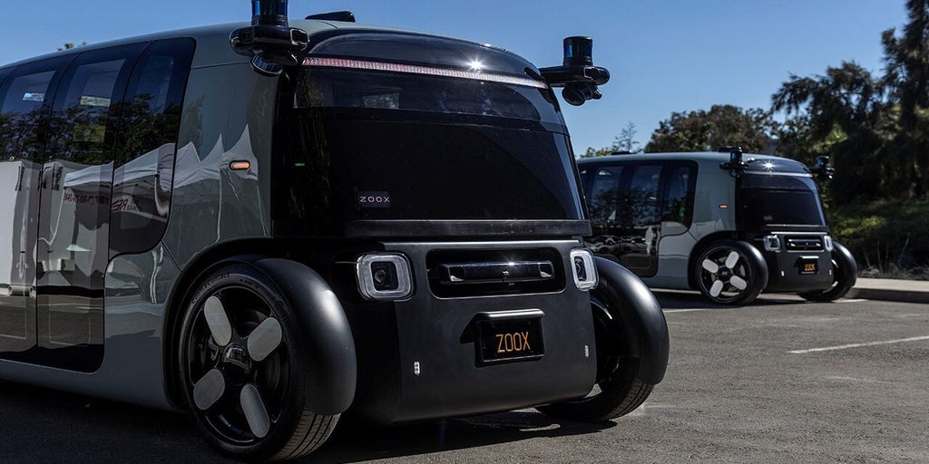 Amazon-owned Zoox robotaxis test in three US cities | Fox Business Video