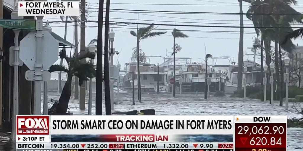Storm Smart CEO Scot Burris assesses damage Hurricane Ian caused to ...