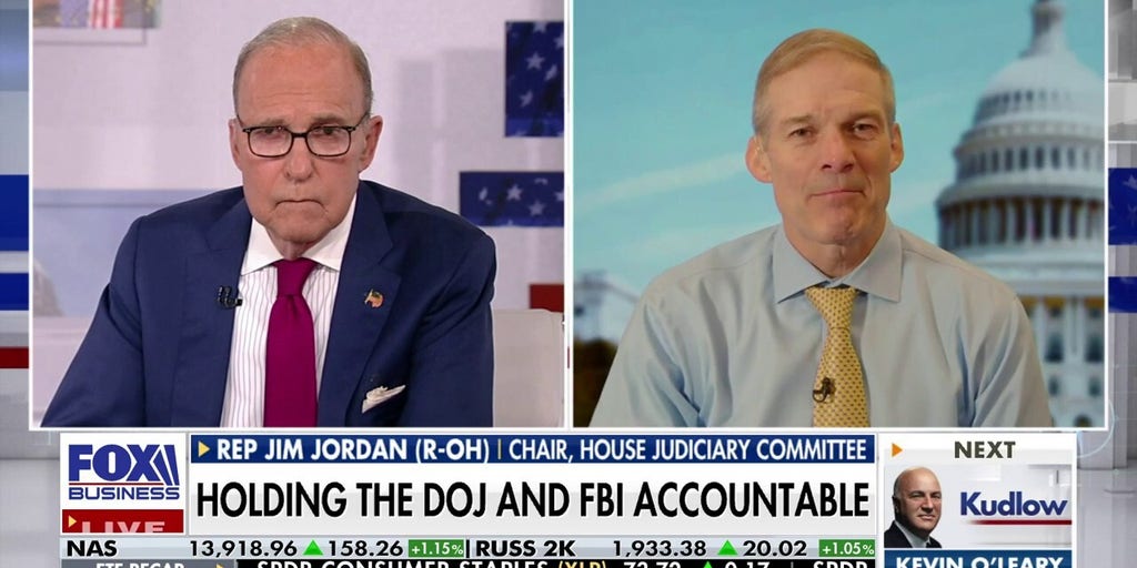 Rep. Jim Jordan: The FBI is grabbing private data | Fox Business Video