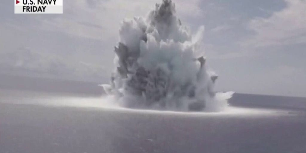 Navy's explosive test registers as 3.9 earthquake | Fox Business Video