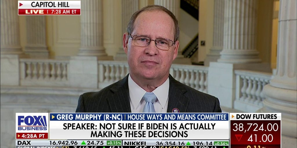 Biden the president is 'nothing like' Joe Biden the senator: Rep. Greg Murphy | Fox Business Video