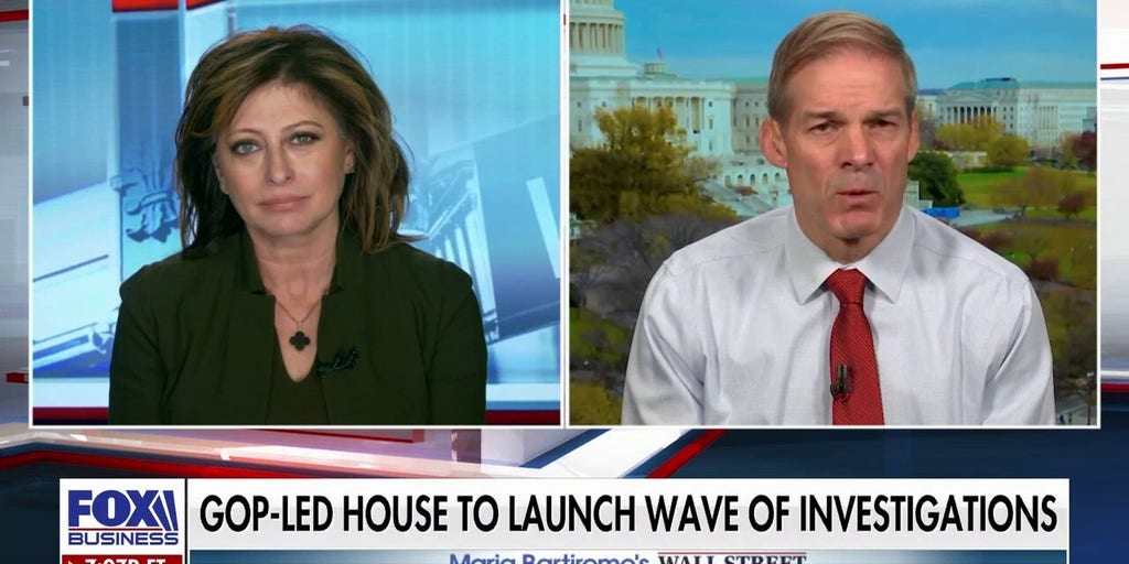Biden DOJ is operating in a 'political fashion': Rep Jim Jordan | Fox ...