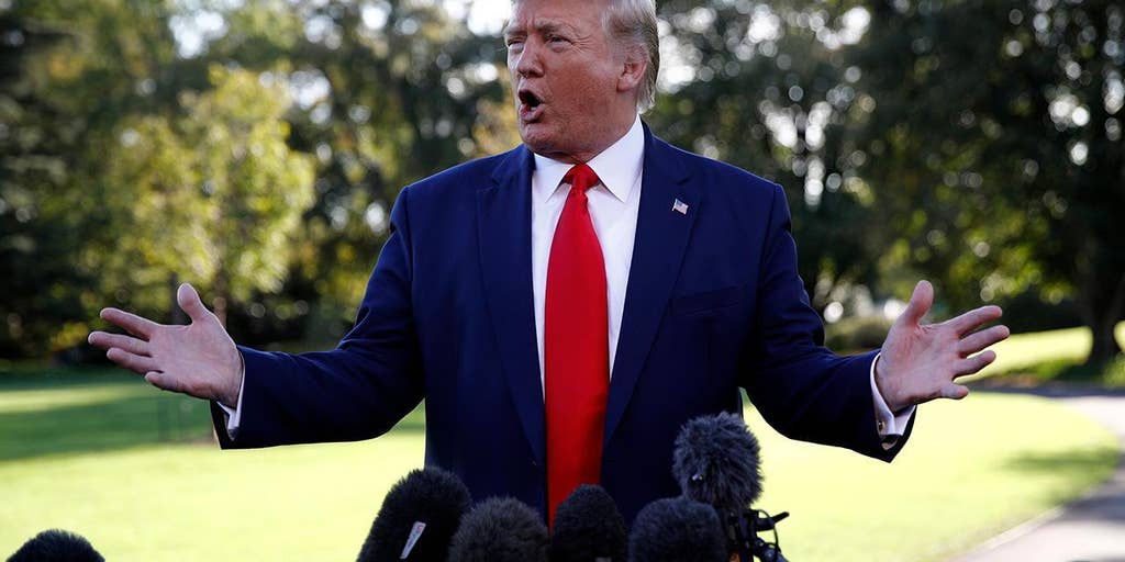 Trump: 'It's called transparency' regarding the Ukraine call transcript ...