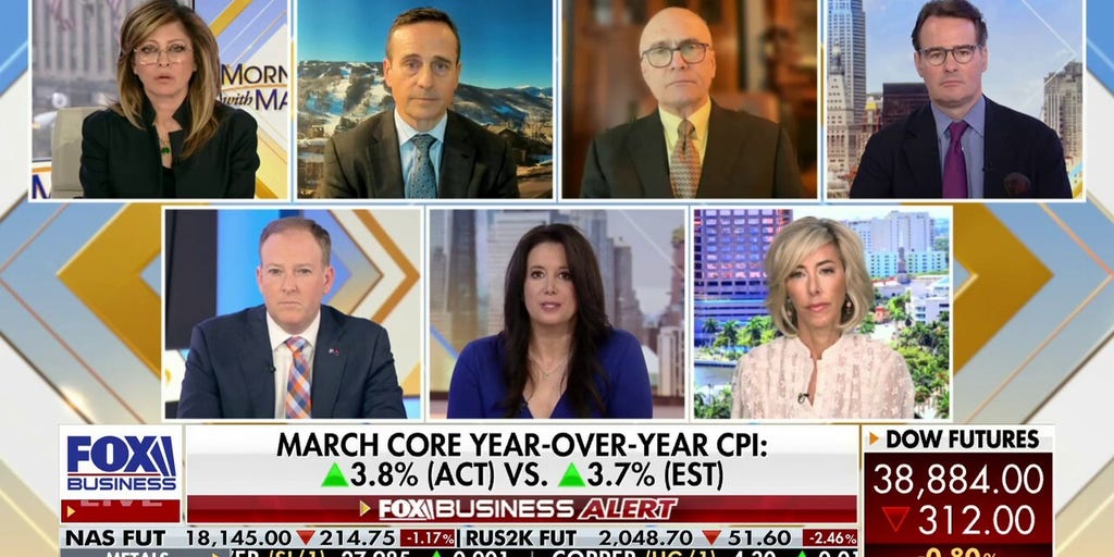 March CPI comes in hotter than expected | Fox Business Video