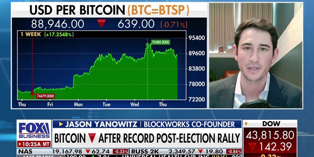 Bitcoin could eventually surpass gold's market cap: Jason Yanowitz ...