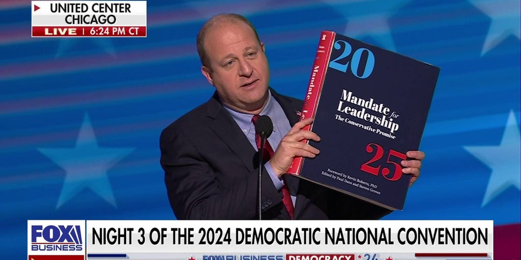 Dem governor ties Trump to Project 2025 even though he disavowed it ...