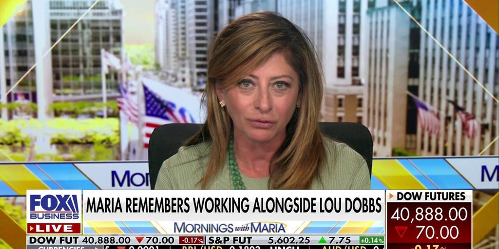 Maria Bartiromo recounts working alongside news icon Lou Dobbs | Fox ...
