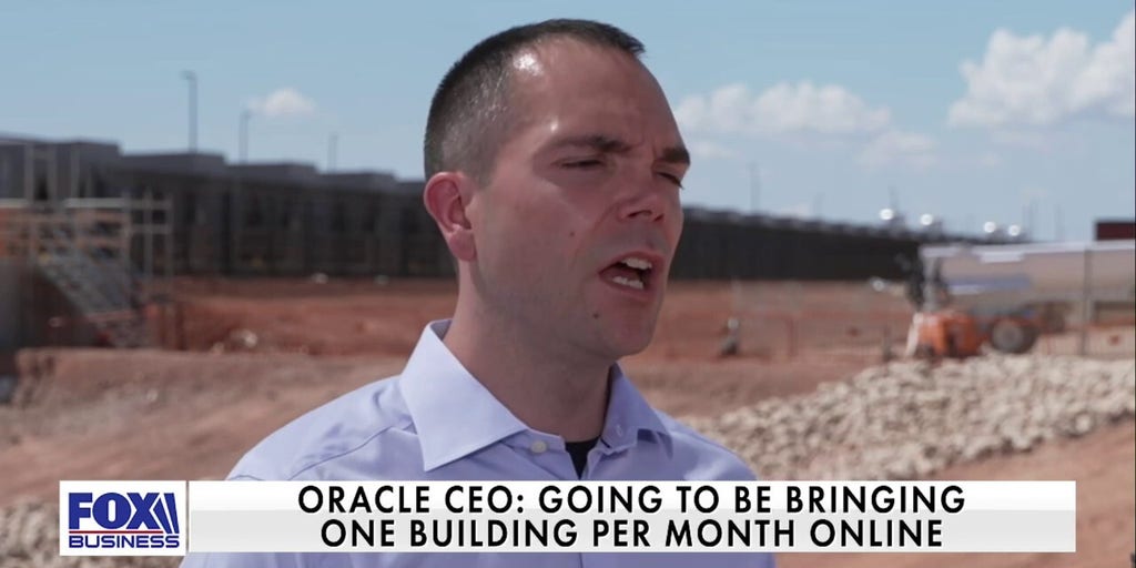 Oracle CEO on Stargate expansion, potential AI bubble | Fox Business Video